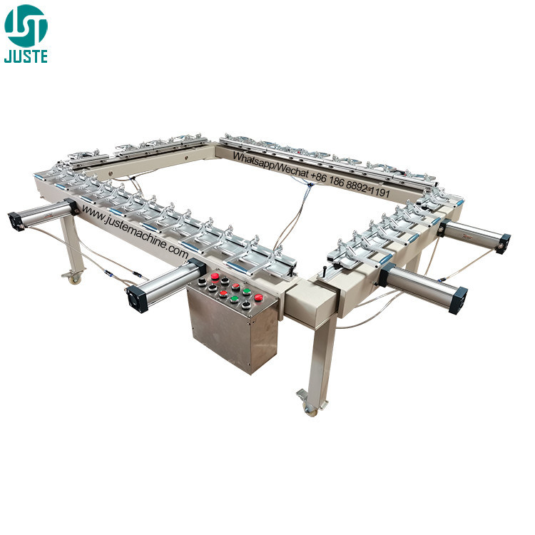 Pneumatic Screen Stretch Equipment High Quality Handle Machine Screen ...