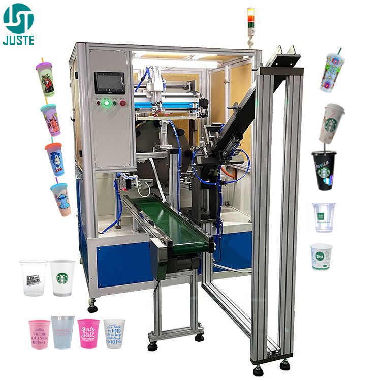 Rotating Conical Cylinder Screen Printing Machine Serigraphic Guangdong ...
