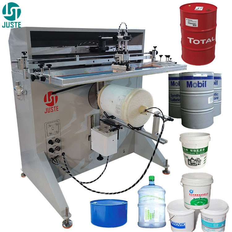 Automatic one color silk screen printing machine cheap price single 3 ...